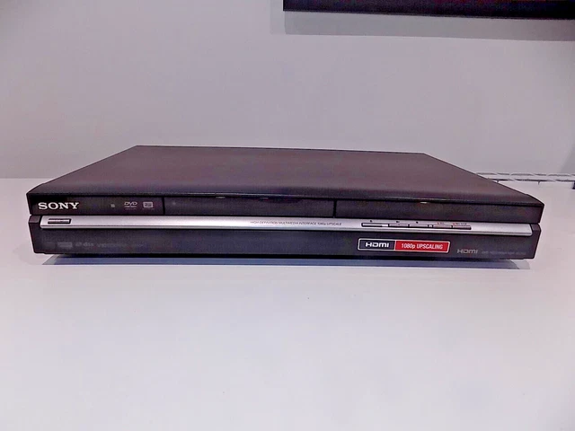 SONY RDR-GX350 DVD Recorder Black 1080p FAULTY Sold as Spares/Parts £16 ...