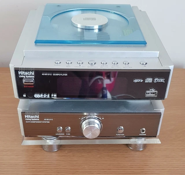 HITACHI LIVING SYSTEM AX-M131U Hi-Fi CD/MP3/FM/USB ** Spares & Repairs ...