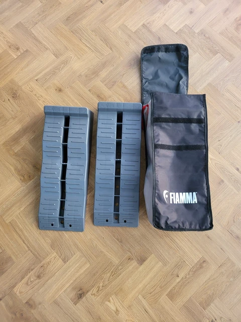 FIAMMA LEVELLERS RAMPS Level Up Kit Caravan Motorhome FREE Storage Bag ...