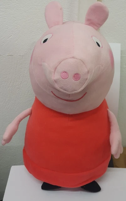 LARGE PEPPA PIG Plush Toy 20 inch soft Cuddly £6.99 - PicClick UK