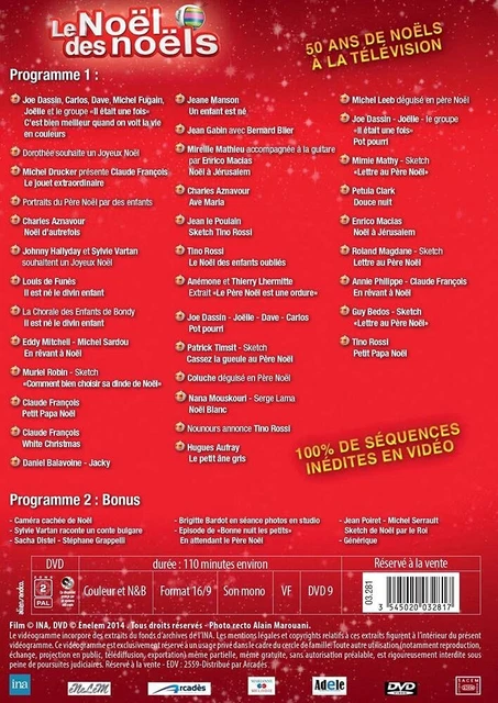 LE NOËL DES noëls (DVD) Lipsik, Frank, Ragon, Bernard EUR 15,12 ...