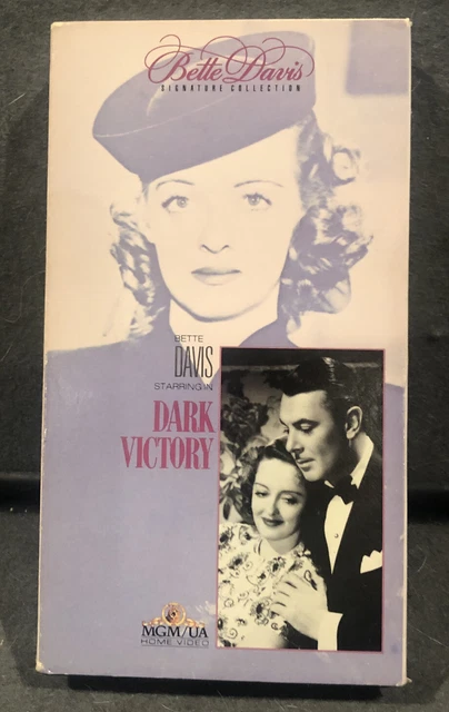 DARK VICTORY 1988 VHS Bette Davis-George Brent-Humphrey Bogart-Ronald ...