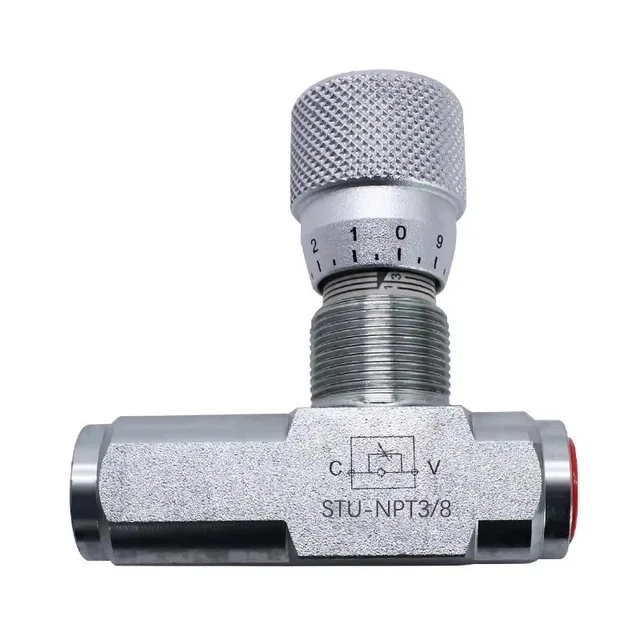 ONE WAY JOINT Hydraulic Flow Control Valve with Precise Flow Regulation ...