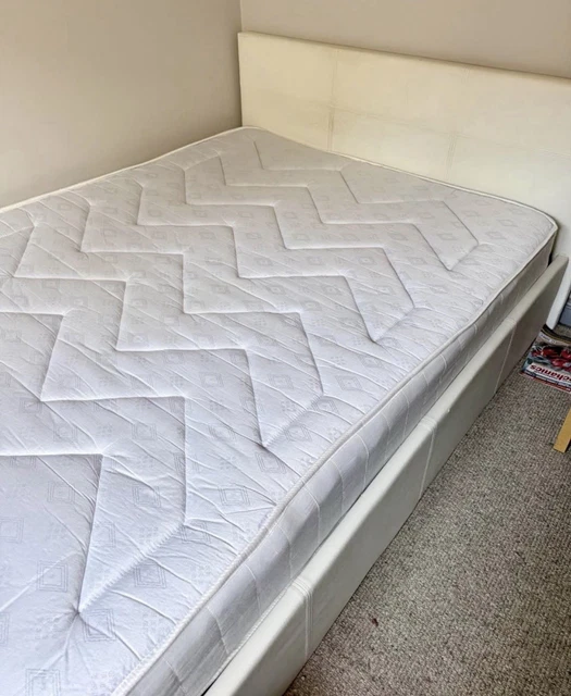 DOUBLE GAS LIFT/ Ottoman Bed.Leather £52.70 - PicClick UK