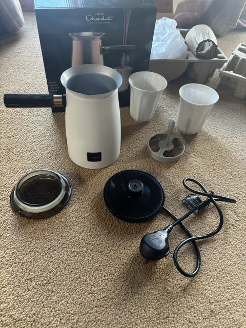 HOTEL CHOCOLAT VELVETISER Hot Chocolate Machine - White £3.22 - PicClick UK