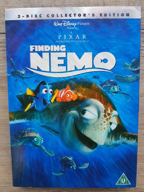 FINDING NEMO - Family DVD - Walt Disney Pixar DVD - Slipcover NEMO ...
