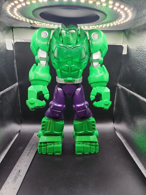 PLAYSKOOL HEROES MARVEL Super Hero Adventures HULK Mech Armor 11 ...