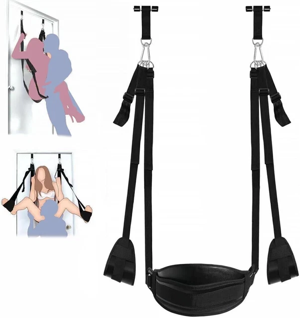 UPGRADED-SEX-SWING-HANGING-DOOR-BONDAGE-RESTRAINT-LOVE-SLINGS-BDSM-MEN ...