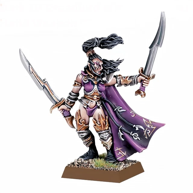 WARHAMMER FANTASY - Female Dark Elf Dreadlord with Additional Hand ...
