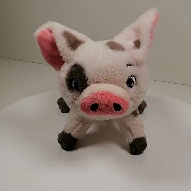 DISNEY STORE MOANA Pua Plush Pig 10” Stuffed Toy £6.75 - PicClick UK
