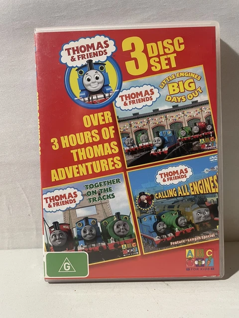 THOMAS THE TANK Engine - Thomas And Friends 3 Disc Set DVD PAL Region 4 ...