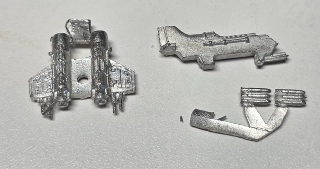 WARHAMMER EPIC 40K Imperial Guard Thunderbolt Fighter - OOP Metal £12. ...