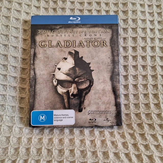 GLADIATOR BLU-RAY LIMITED Definitive Edition Slipcase 2-Disc Set NEW SEALED EUR 7,22 - PicClick FR