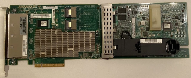 HP SMART ARRAY P812 SAS RAID Controller PCIe x8 1GB PN 487204-B21 ...