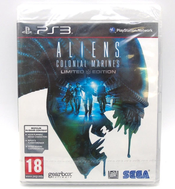 PLAYSTATION 3 PS3 Aliens Colonial Marines Limited Edition Video Game ...