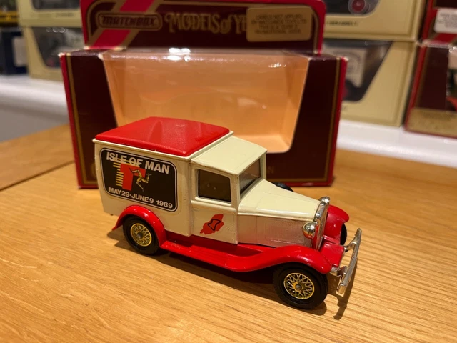 MATCHBOX YESTERYEAR Code 3 Y22 Model A Ford Isle Of Man TT 1989 Superb ...