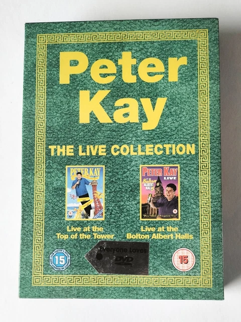 PETER KAY: THE Live Collection DVD (2007) Peter Kay cert 15 2 discs ...