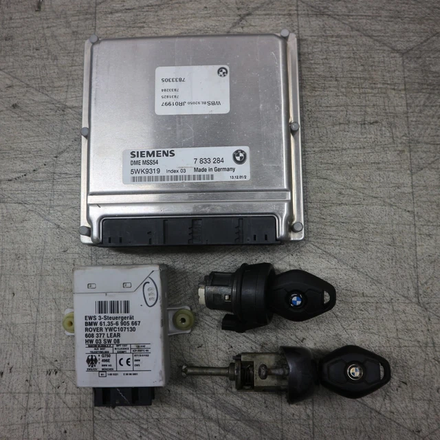 BMW E46 M3 Engine ECU Control Unit Module DME MSS54 5WK9319 SMG ...