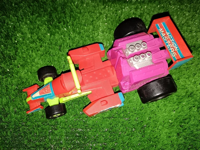 TRANSFORMERS G1 ACTION Master Exo-suits Supersonic Racing Car Hasbro ...