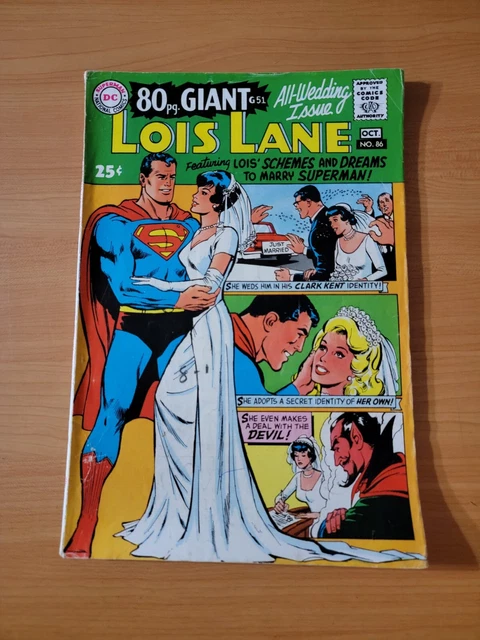 SUPERMAN'S GIRLFRIEND LOIS Lane #86 ~ FINE FN ~ 1968 DC Comics EUR 19 ...