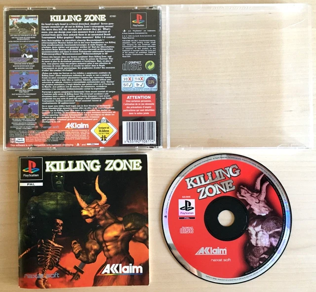 KILLING ZONE | PS1 PlayStation | RARE | GRATUIT P&P UK EUR 81,69 ...