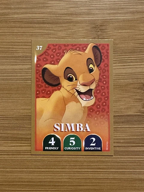 MORRISONS DISNEY CHRISTMAS Party 2025 Trading Cards - Simba - Number 37 ...