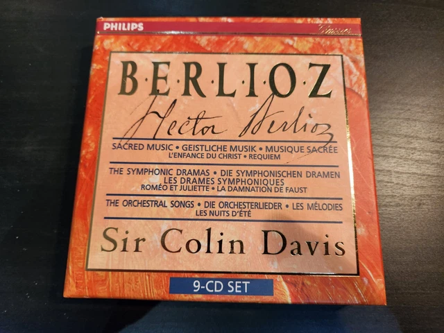9 CD BOX Set Hector Berlioz Sacred Music Symphonic Framas Romeo Juliette Requiem $23.80 ...