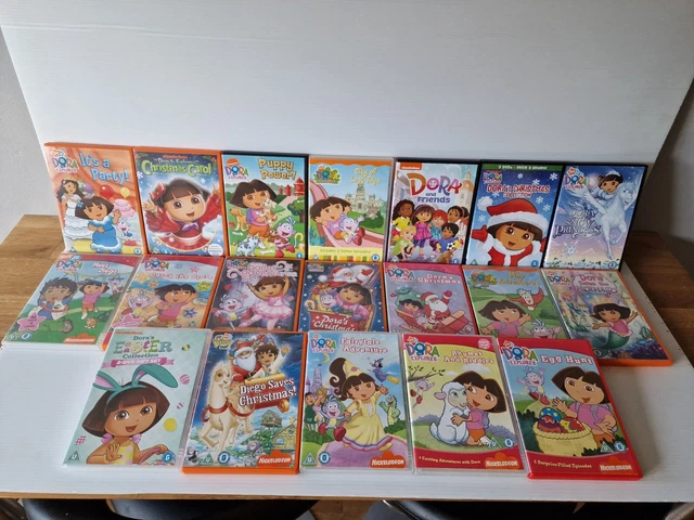 19X DORA THE Explorer Animation DVDS Bundle Collection Job Lot Kids £21 ...