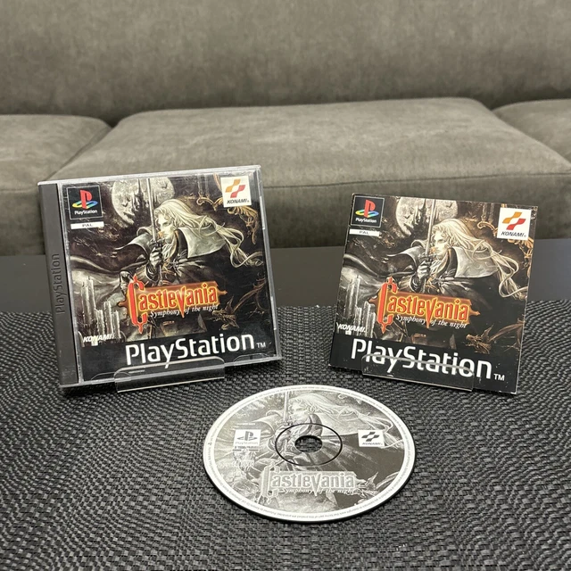 SONY PLAYSTATION 1 Ps1 Game Castlevania Symphony Of The Night Complete ...