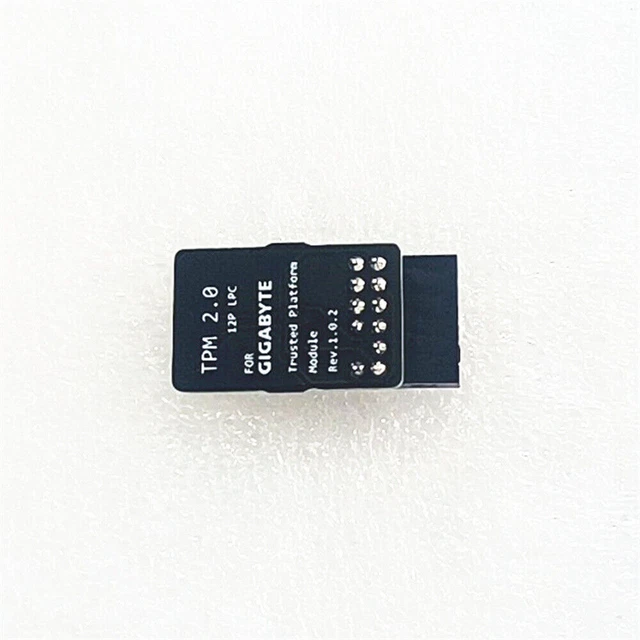 2.0 TPM MODULE GC-TPM2.0_S TPM Module(12 Pin 12-1) Fit For GIGABYTE ...