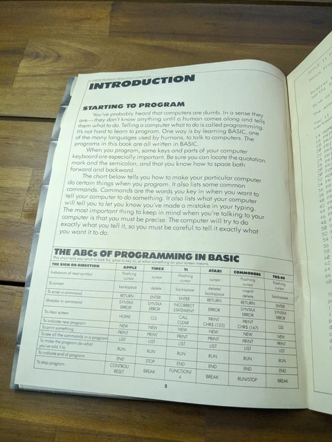 10 STARTER PROGRAMS From Family Computing Apple Atari Commodore 64 Vic ...