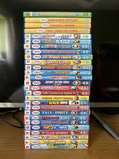 OFFICIAL THOMAS THE Tank Engine Animation DVD Bundle/Collection/Job Lot ...