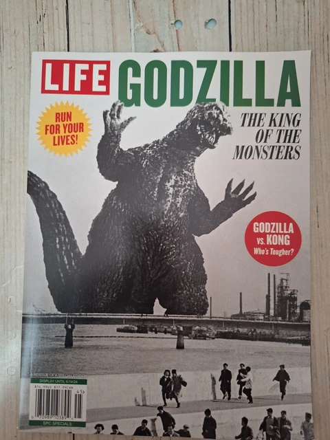 LIFE MAGAZINE JUNE 2024 Magazine Godzilla the King of the Monsters Free ...