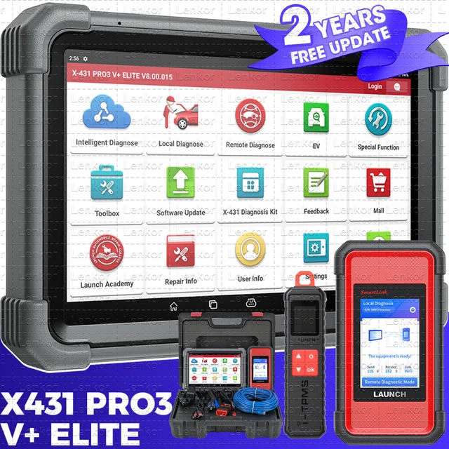 2025 LAUNCH X431 PRO3S V+ ELITE Pro 5 Diagnostic Tool J2534 Programming ...