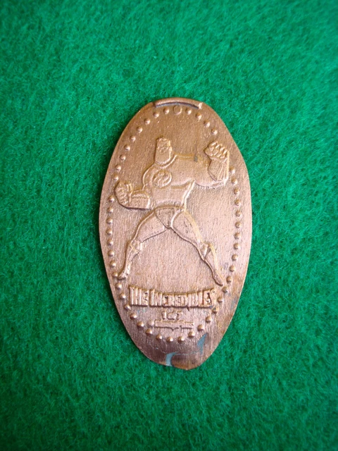 THE INCREDIBLES MR. Bob Parr Disney Pixar Elongated Penny Pressed ...
