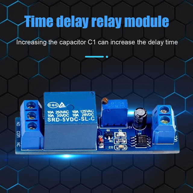 NE555 TIME DELAY Relay Module 5V/12V 0 To 10 Second Automotive Electrical Delay $9.57 - PicClick CA