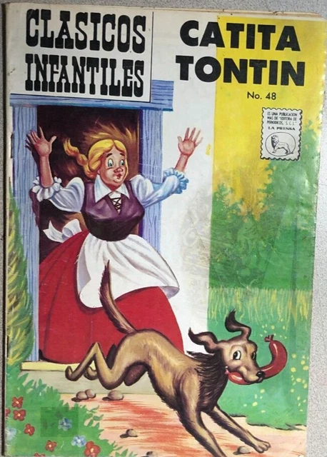 CLASSICOS INFANTILES #48 Catita Tontin (1959) fumetto messicano in ...