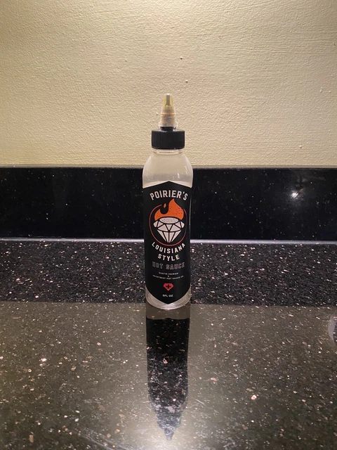 Dustin Poiriers Louisiana Style Hot Sauce Ufc Collectible Empty