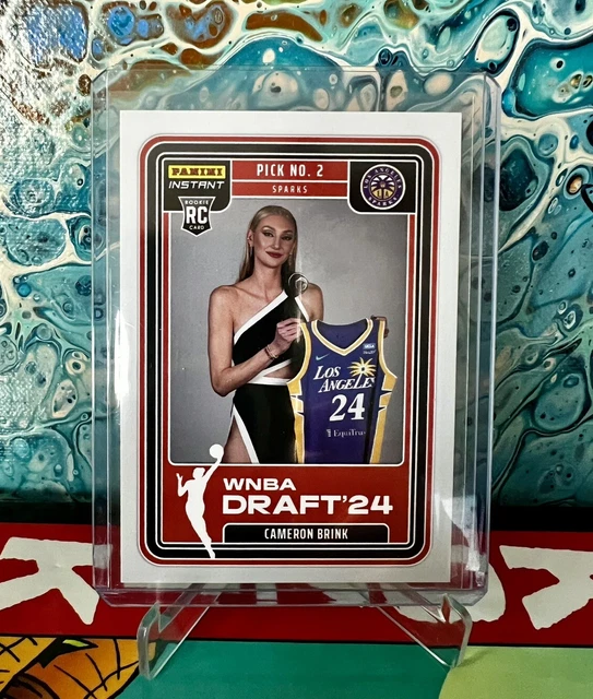 CAMERON BRINK 2024 Panini Instant WNBA Draft Night #DN - 2 Rookie RC SP ...