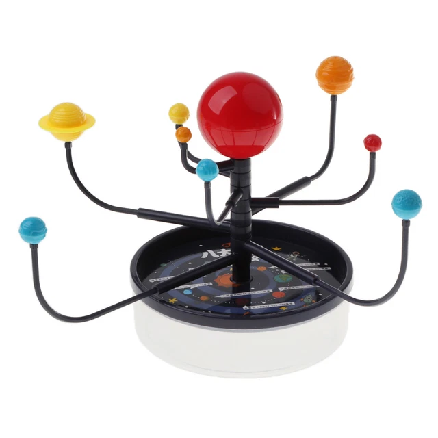 3D SOLAR SYSTEM Model Celestial Body Kit School Teaching Aids for Kids ...