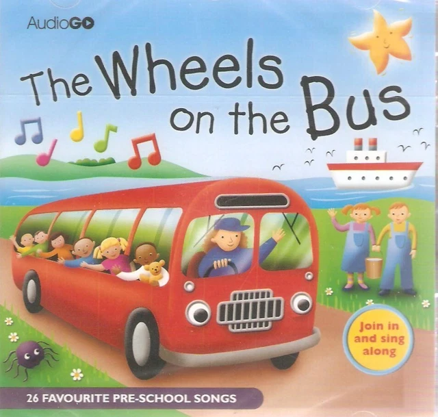 THE WHEELS ON The Bus : Favourite Nursery Rhymes (1xCD Audiobook 2007 ...