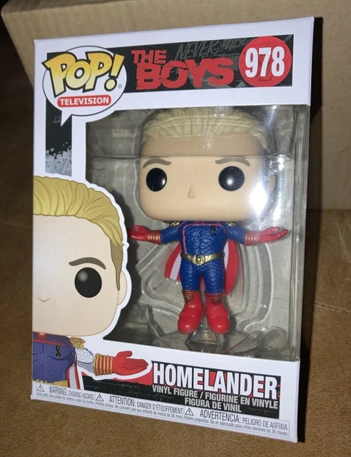 FUNKO POP! TELEVISION:THE Boys 978#Homelander Exclusive Vinyl Action ...