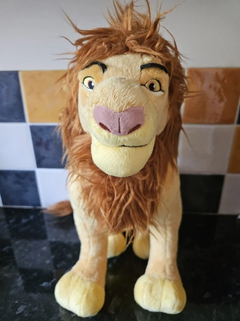 Disney Store The Lion King Mufasa Simbas Dad 15 Plush Soft Toy Good Condition £23 99 Picclick Uk
