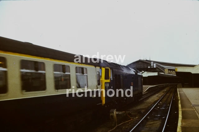 50002 SUPERB BRITISH Rail Class 50 Diesel Locomotive Original 35mm ...