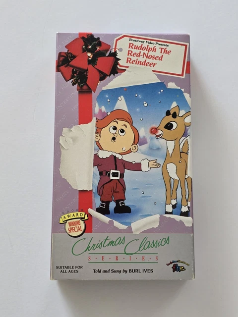 CHRISTMAS CLASSICS SERIES Rudolph The Red-Nosed Reindeer Vhs 1989 £8.94 ...