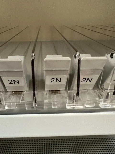 TEGOMETALL ZIGARETTEN REGAL 20x Pusher Warenpusher Tabak Vorschub ...