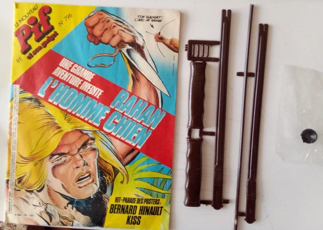W 1 Bd Pif Gadget Avec Gadget N° 796 L Arc De Rahan Poster Kiss EUR 25,00 - PicClick FR