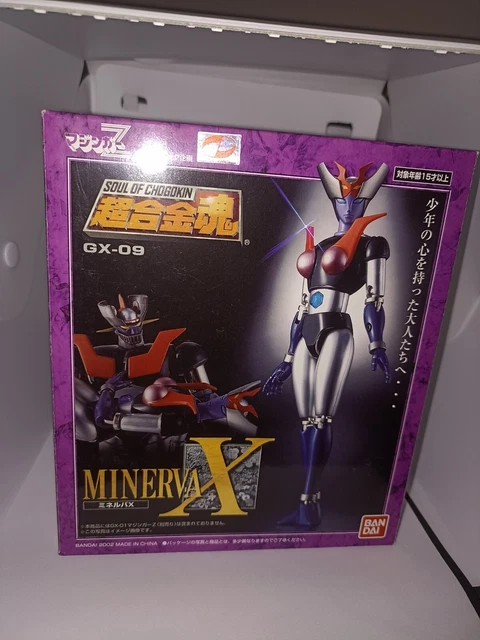MINERVA X BANDAI GX-09 Soul Of Chogokin 2002 EUR 129,99 - PicClick IT