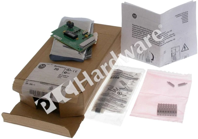 SURPLUS OPEN ALLEN Bradley 20B-ENC-1 /B PowerFlex 700 VC Option Encoder ...