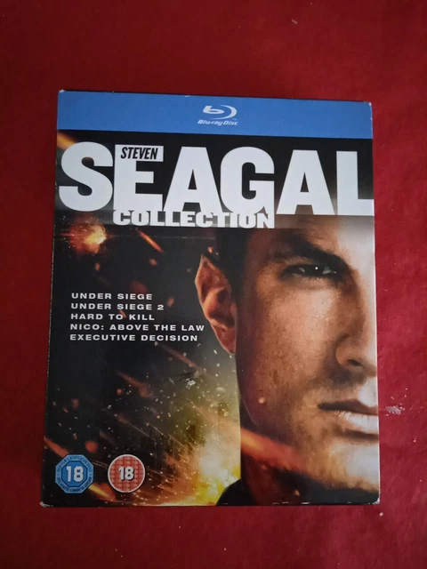 STEVEN SEAGAL COLLECTION - Blu-Ray - 5 Disc Boxset - Excellent ...